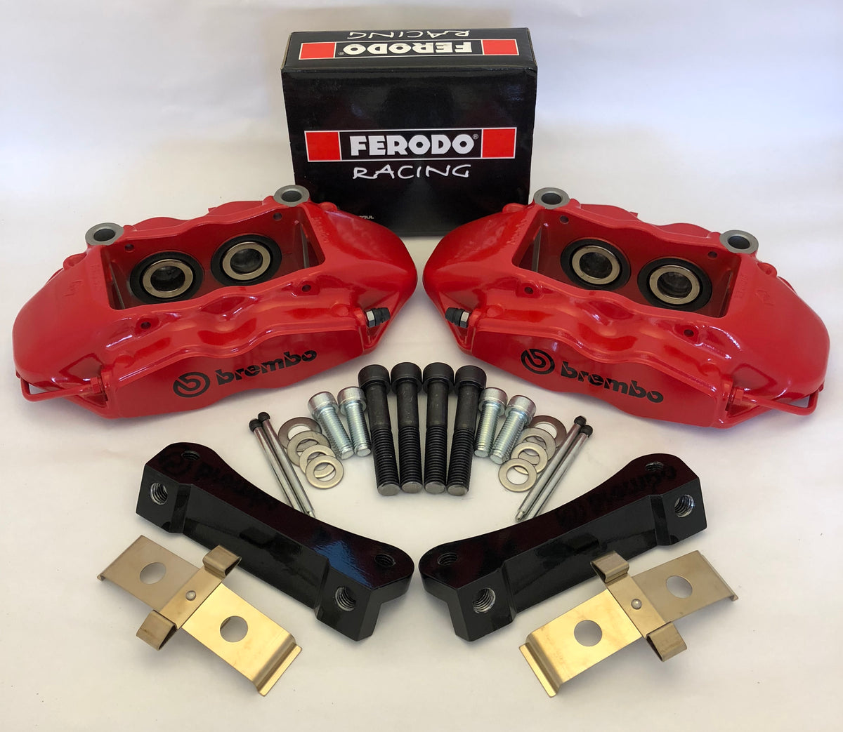 BMW E46 M3 Brembo 4 Pot Big Brake Kit Front FreakyParts BMW E46 M3 Brembo 4 Pot Big Brake Kit Front FreakyParts