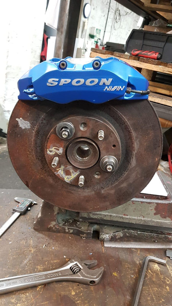 Honda Civic EP3/FN2 Spoon Monoblock adaptors for RX8 front discs ...